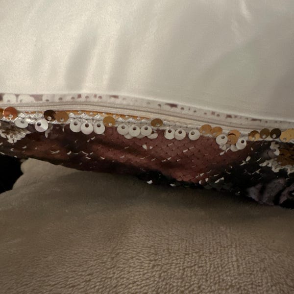 Lin Manuel Miranda Lip Bite Meme Sequin Pillow Cover Celebrity Sequin Pillow Case Flip Sequin