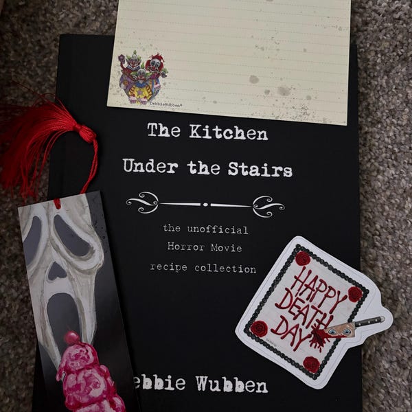 Horror Movie Cookbook: "the Kitchen Under the Stairs" - Hand-drawn ...