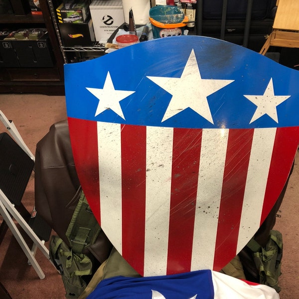Captain America Heater Shield - World War 2 Shield - Triangle Shield ...