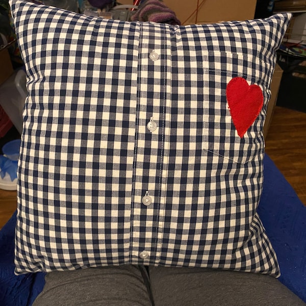 Memory Pillow Sewing Tutorial: Step-by-step Instructions (PDF Pattern ...