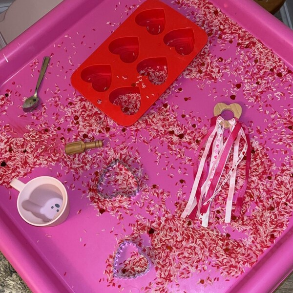 Construction Sensory Play Tray Kit | Messy Play Building Site Tray ...