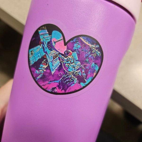 Disney World Magic Kingdom Resort Laptop Sticker Disneyworld Road Sign ...