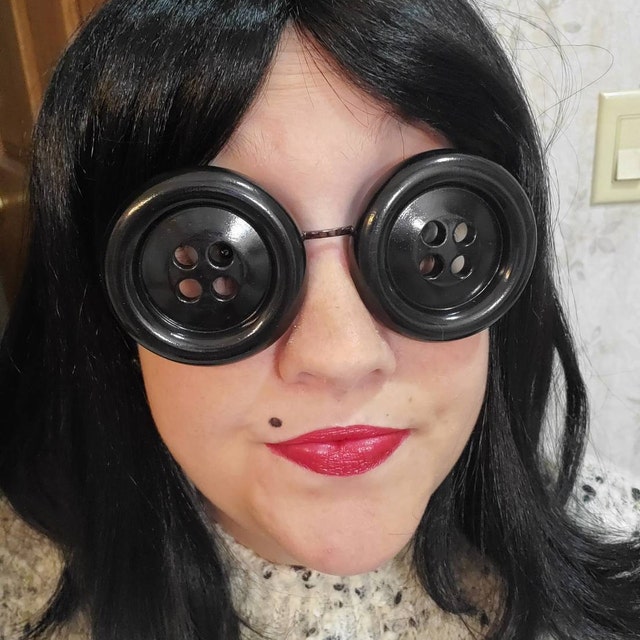 Coraline Button Eyes Costume