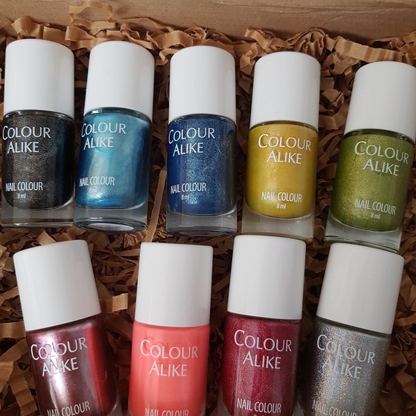 798-804 "milky Neons And..." - Nail Polish Set - Etsy