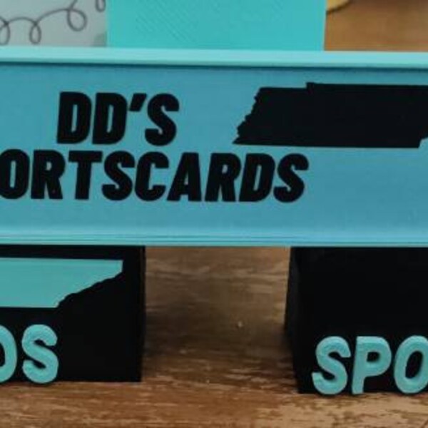 Custom 3D Printed Trading Card Stand - Etsy
