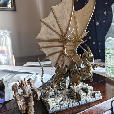 Sacrificial Altar With Pentagram Seal by EC3D / Painted 28mm Miniature ...