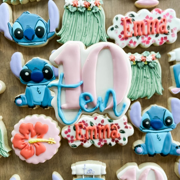 Number 10 Cookie Cutter. Number 10 Hand Lettered Cookie Cutter. 10 ...