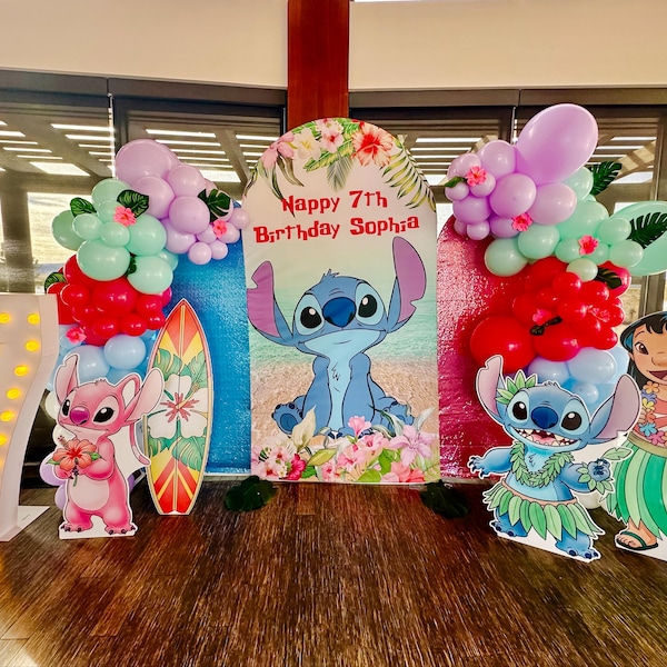 Lilo and Stitch Cutout, Birthday Decoration, Lilo and Stitch Baby ...