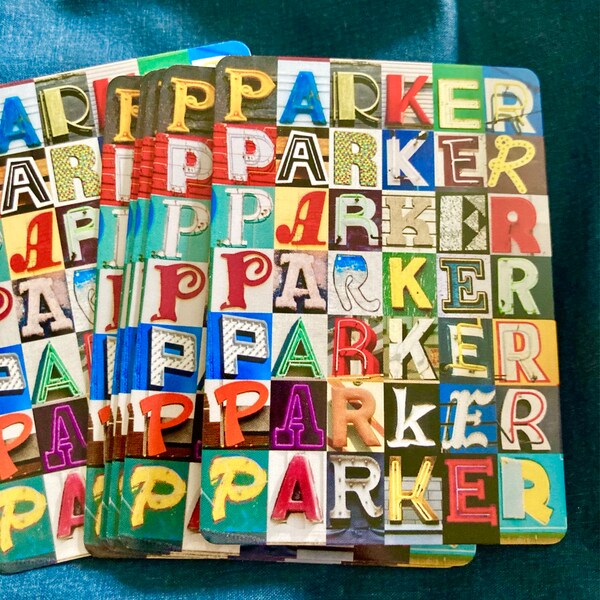 Personalized Poster Featuring ADDIE in Photos of Alphabet Letters From ...