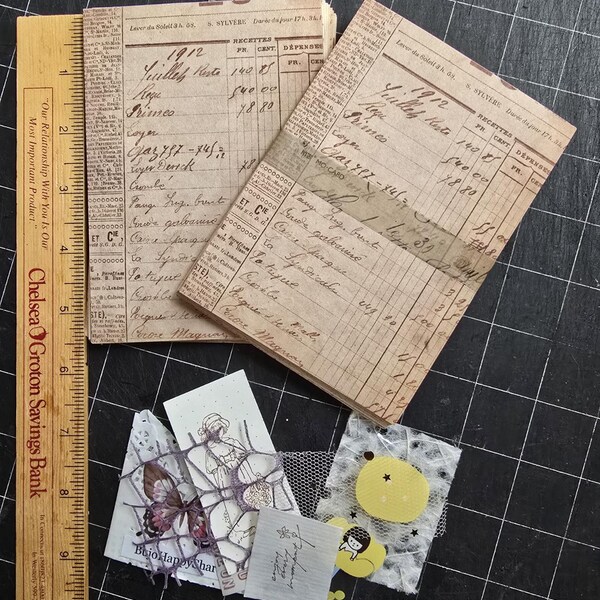 10 Sheet, Chinese Mulberry Paper, Texture Paper Bundle, Scrapbook ...