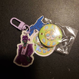 ROTTMNT Leonardo and Raphael Keychains - Etsy
