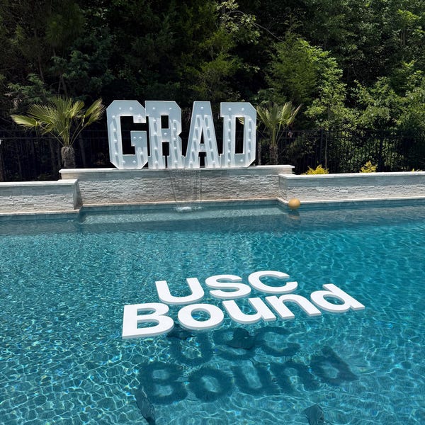 Floating Foam Pool Letters for Personalized Pool Décor - Perfect for ...