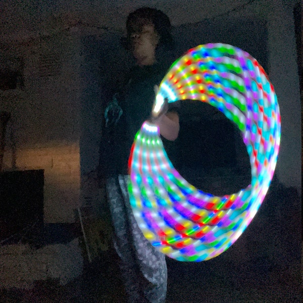 LED Hula Hoop ~ Huey Bluey ~ ALL Blue Leds - Etsy