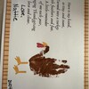 Thanksgiving Handprint Placemat Printable, Turkey Handprint Poem, Fall ...