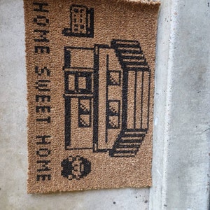 Animation Welcome Mat Funny Doormat Video Game Animation - Etsy