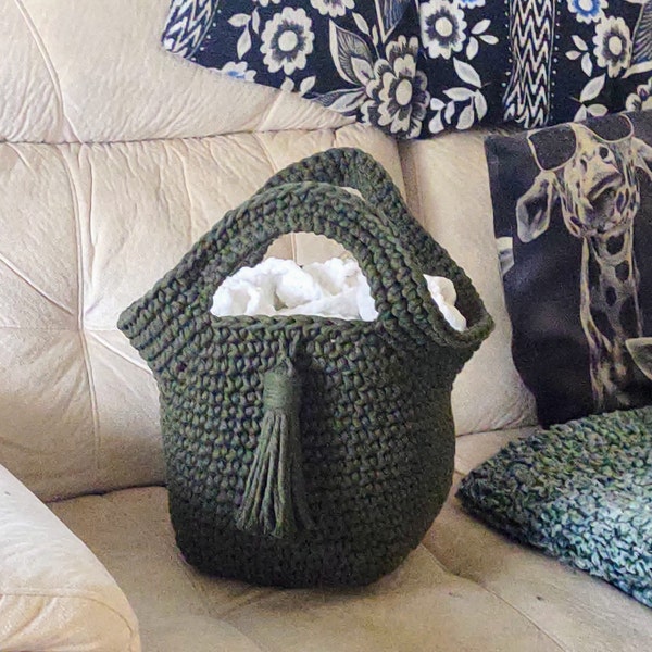 Crochet Bag PATTERN, Bilibag, Pyramid Bag, Pattern & Tutorial, Crochet ...