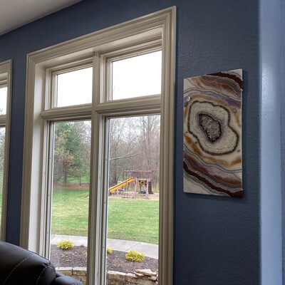 Geode Resin Wall Art, Geode Wall Art, Geode Resin Art, Resin Art, Wall ...