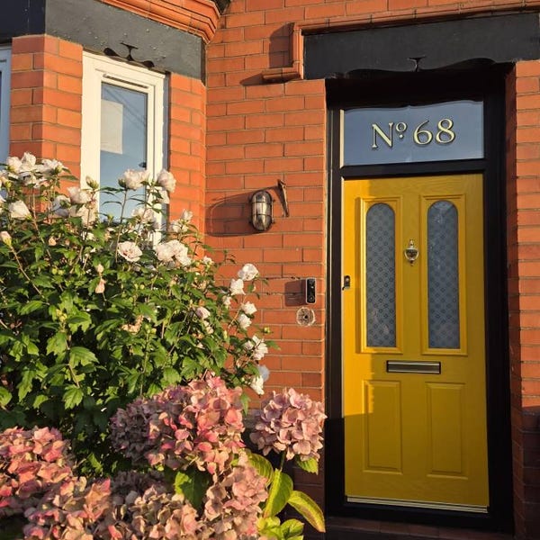 Gold WC Sign Sticker | Premium Sign Chrome Gold With Black Shadow ...