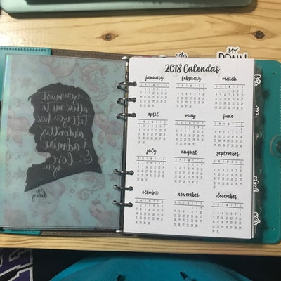 A5 Weekly Layout on 2 Pages Bullet Journal Printable - Etsy