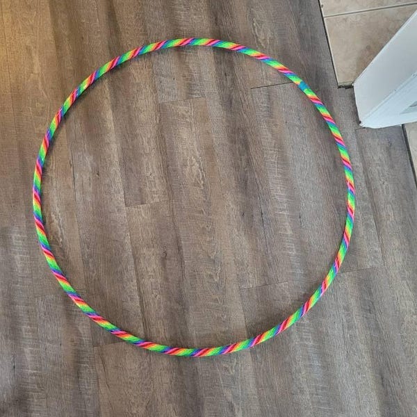 Elsa Frozen Dance & Exercise Hula Hoop COLLAPSIBLE or Push Button ...