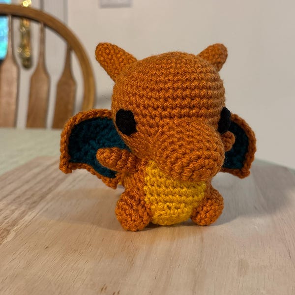 Amigurumi Charizard Crochet PATTERN - Etsy