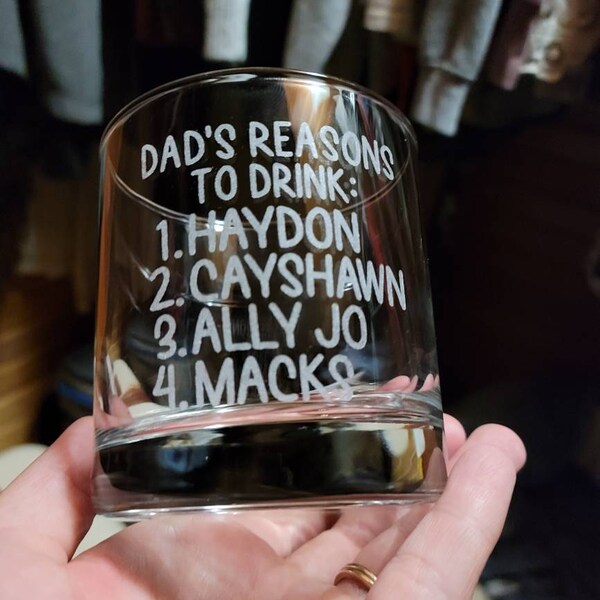 Donald Trump Presidency Design Laser Engraved Whiskey Glass, MAGA ...