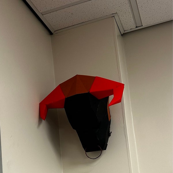 Anime Mask, Anime Costume, 3D Paper Craft Template, Halloween Mask ...