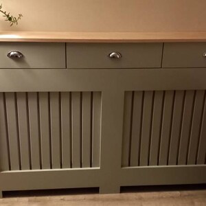 Bookcase Radiator Cover Bookshelf Radiator Cover Solid Oak - Etsy UK