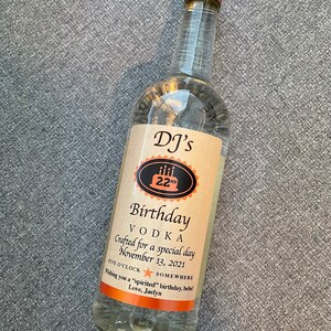 DIY Make Your Mark Custom Whisky Whiskey Label-great Birthday | Etsy