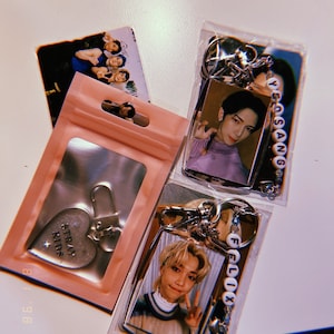 TXT Keychain With Photo Frame - Etsy