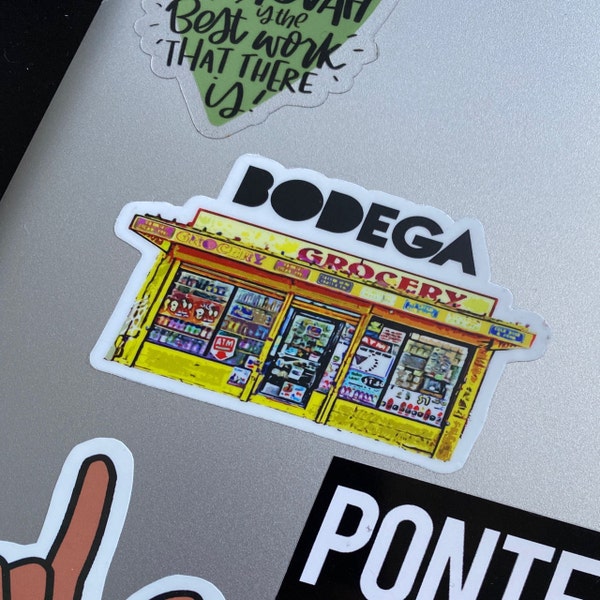 Bodega Vinyl Water Resistant Sticker - Etsy