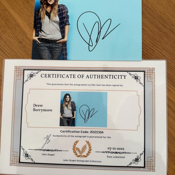 Sabrina Carpenter + Rowan Blanchard Autograph + COA - Etsy