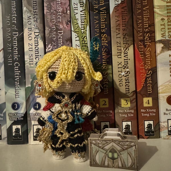 Crochet PDF Pattern: "kaveh" Chibi Amigurumi - Etsy