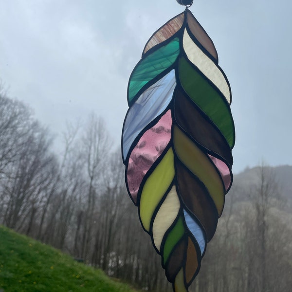 Stained Glass Pattern - Sherry Fain - "whisper" - Etsy