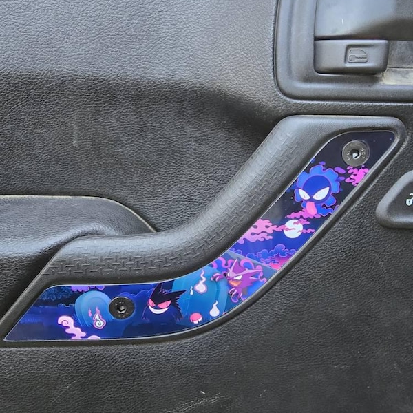 Custom Jeep Wrangler JK JKU Interior Door Grab Handle Trim - Etsy