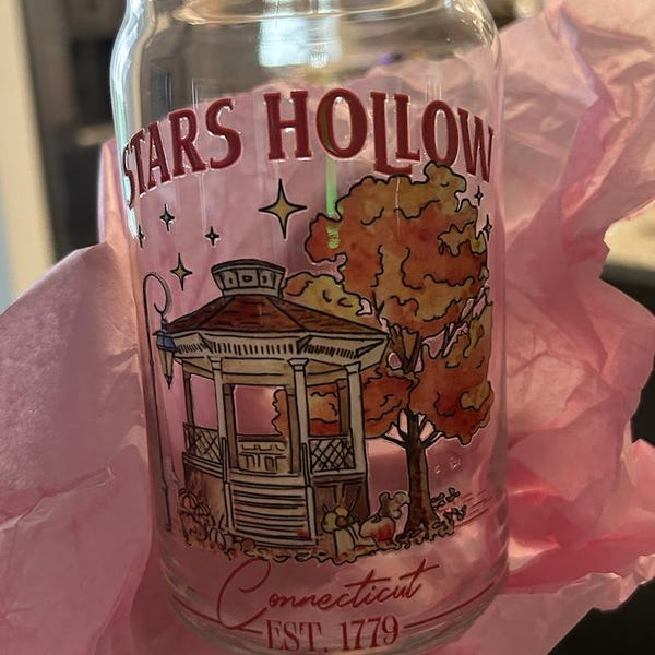 Gilmore Iced Coffee Glass Cup | Gilmore Gift | Beer Can Glass Cup ...