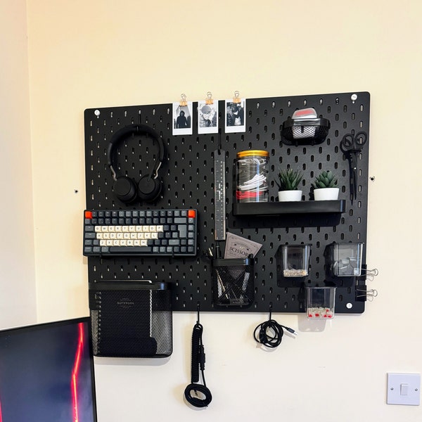 Mechanical Keyboard Display Mount Holder 1 Pair | IKEA SKÅDIS or ...