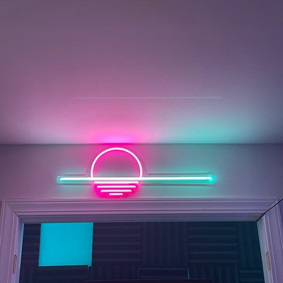 Sword Neon Sign, Saber Neon Sign, Movie Fans Sign, SW Neon Decor, Movie ...