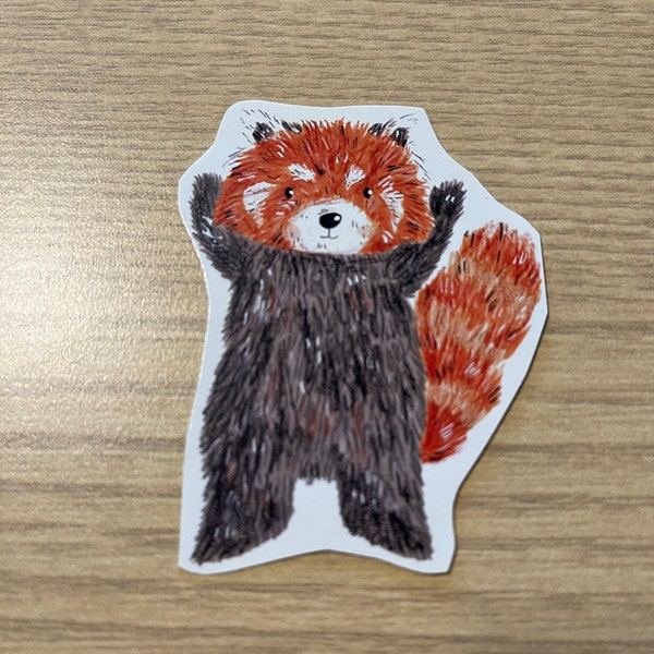Red Panda Notepad Red Panda to Do List Notepad Memo Pad A5 Notepad Desk ...