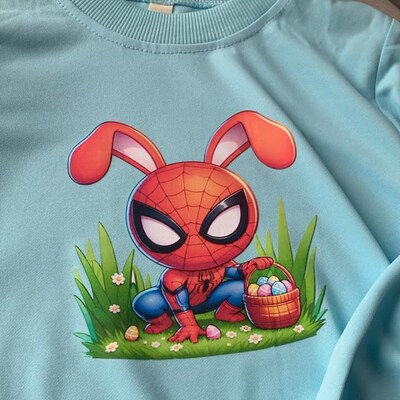 Spiderman Easter, Spidey Easter Basket, Easter Eggs PNG, Happy Easter ...