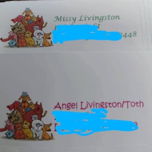 30 Personal Address Labels Trees for All Seasons bx 485c - Etsy