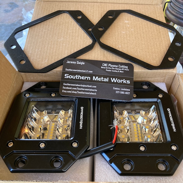 2015 Honda Pioneer 500/520 Dual Slim Row LED Headlight Replacement Kit ...