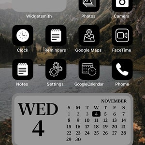 52 Ios 14 Icons App Covers, Ios 14 Icons, Aesthetic Iphone, DIGITAL ...
