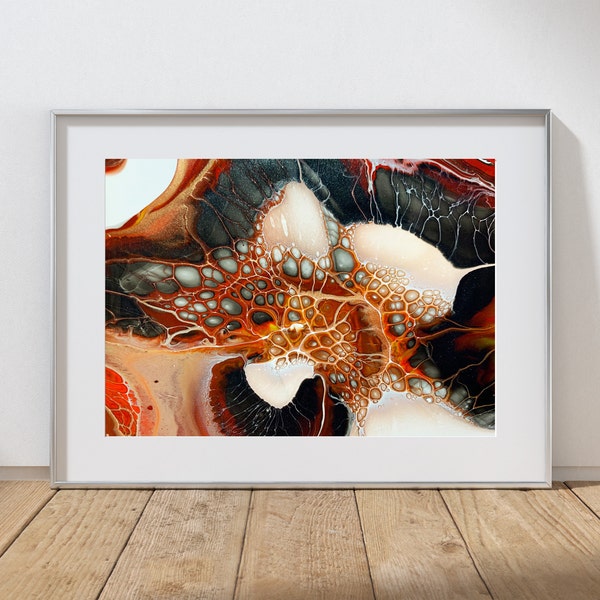 2:1 Ratio, 16x8 20x10 24x12 30x15 White Landscape Frame Mockup,thick ...