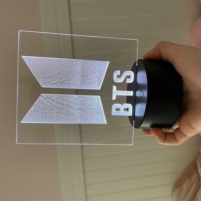 BTS Inspired L.e.d Light BTS Room Decoration BTS Fan Decor - Etsy