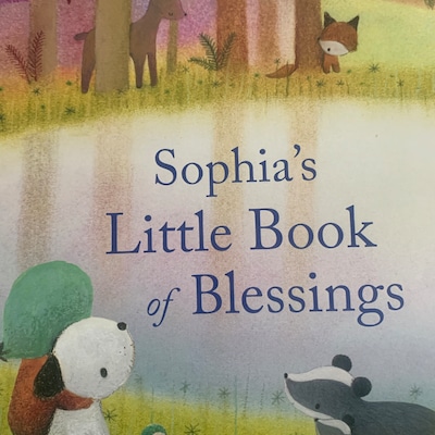 Christening Gift Baptism Gift Custom Baby Book My Little Book of ...