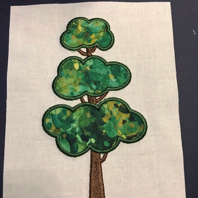 Tree Applique Designs Bundle. Machine Embroidery Patterns. BEST DEAL ...
