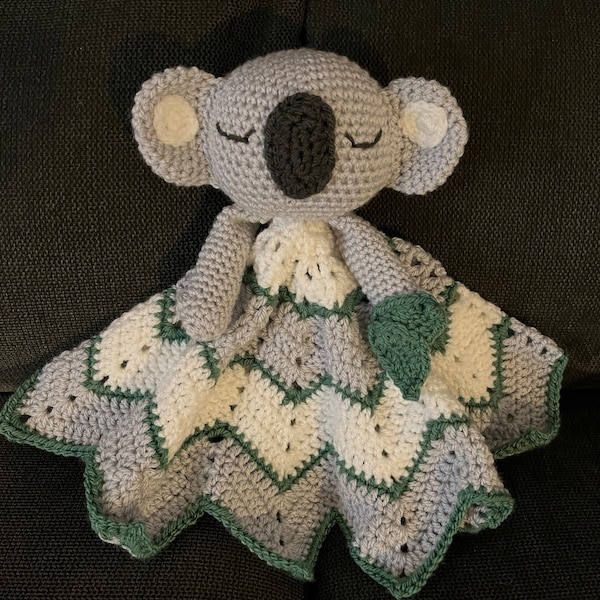 Niko the Koala Lovey Amigurumi Crochet Pattern - Etsy