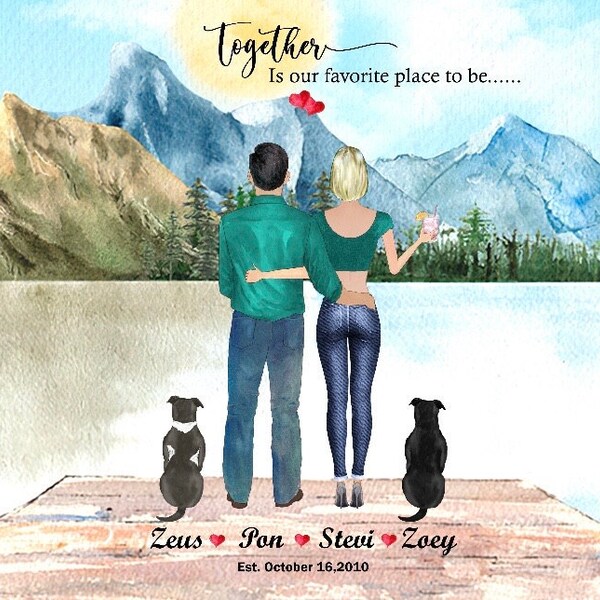 Custom Memorial Print, Custom Family Memorial Print, Sympathy Gift ...