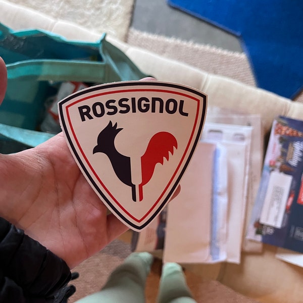 Rossignol Ski Sticker - Skiing Snowboarding Mountain Sports Retro Style ...